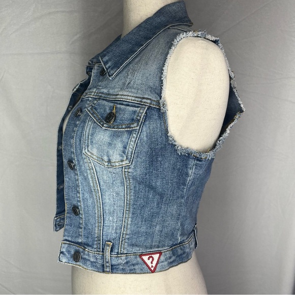 Guess | Jackets & Coats | Guess Denim Vest | Poshmark